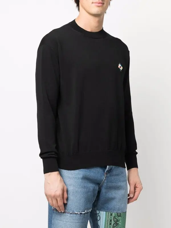 COUNTY OF MILAN Marcelo Burlon Logo-embroidered Jumper