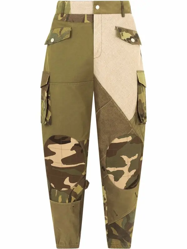 Dolce & Gabbana Camouflage-print Cargo Trousers