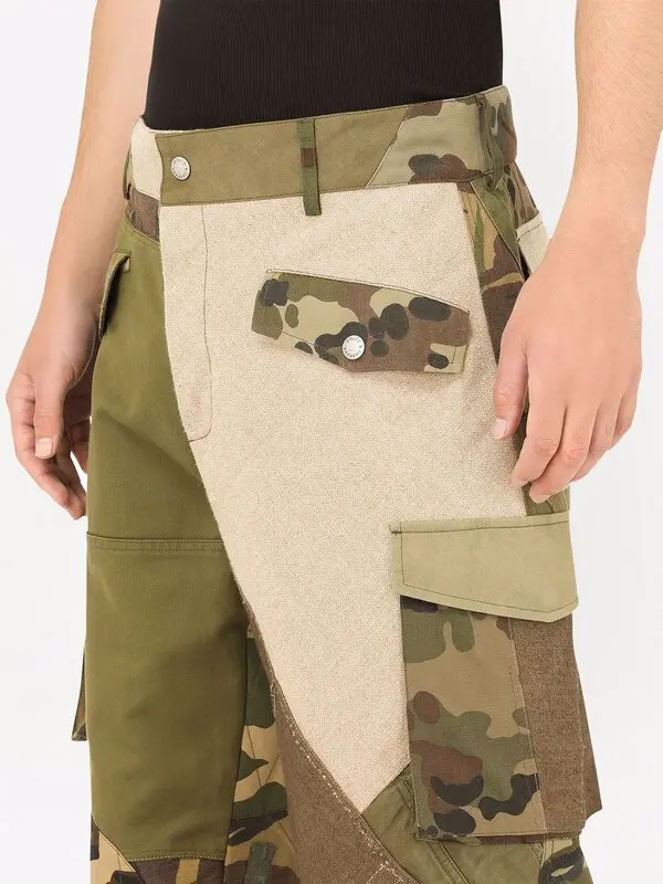 Dolce & Gabbana Camouflage-print Cargo Trousers