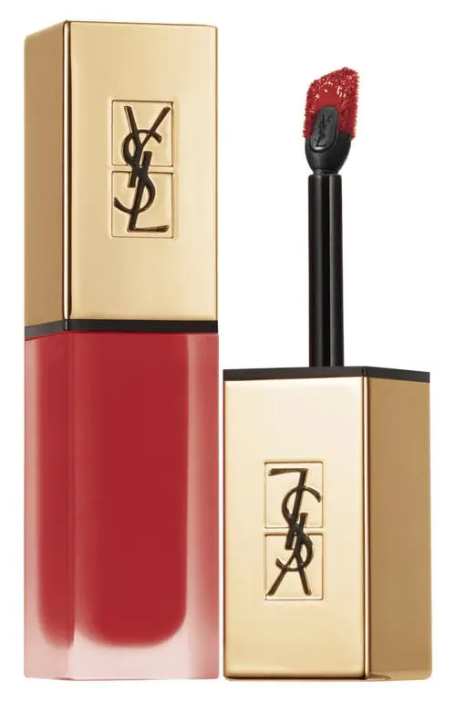 Saint Laurent Tatouage Couture Liquid Matte Lip Stain - 34 Crimson Rivals