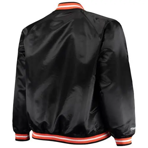 Mitchell & Ness Phoenix Suns Big & Tall Hardwood Classics Raglan Satin Full-snap Jacket