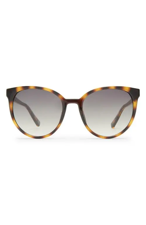 Le Specs Armada 54mm Cat Eye Sunglasses - Tortoise/ Khaki Gradient