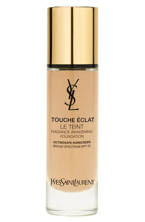 Saint Laurent Touche Éclat Le Teint Radiant Liquid Foundation With Spf 22