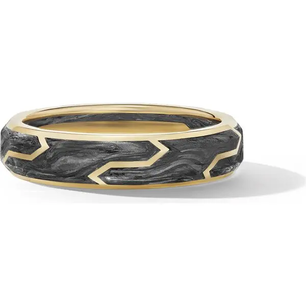 David Yurman Band Ring - Forged Carbon