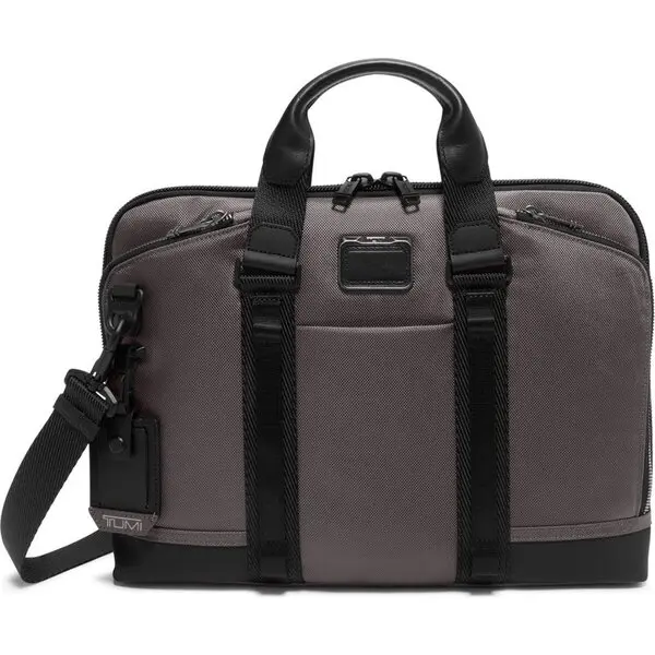 Tumi Academy Briefcase - Charcoal