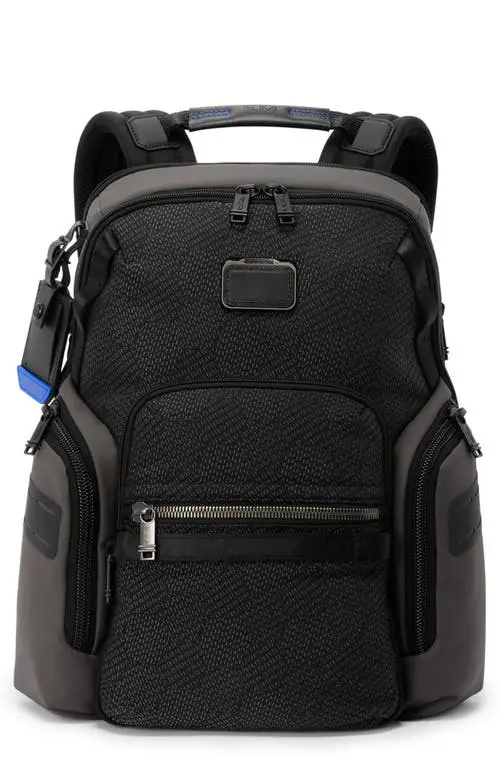 Tumi Alpha Bravo Navigation Backpack - Black Geometric