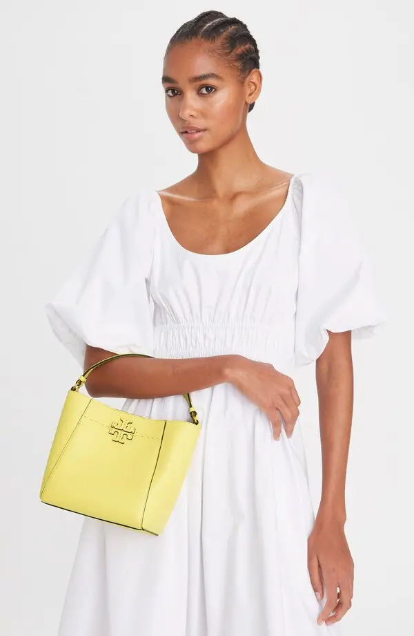 Tory Burch Mcgraw Small Bucket Bag