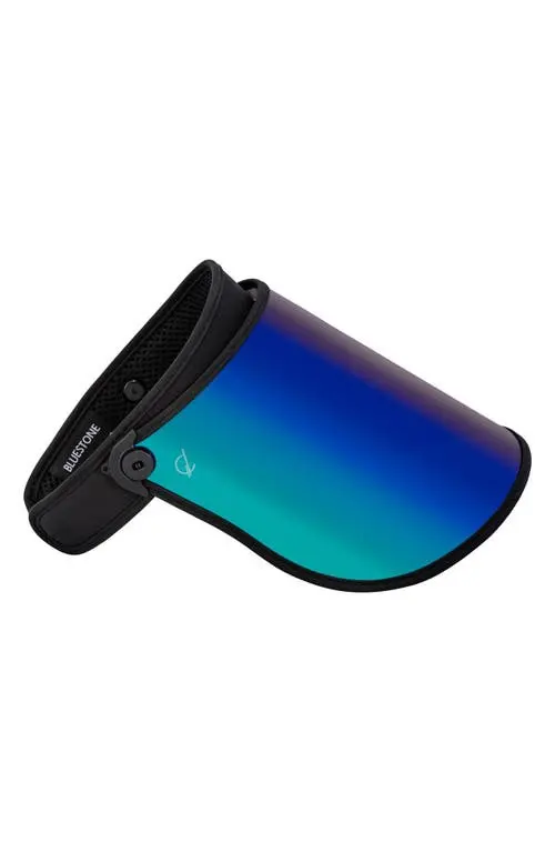 BLUESTONE SUNSHIELDS Full Lux Visor - Black/green Mermaid