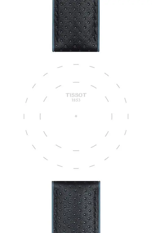 TISSOT 22mm Leather Watchband