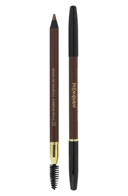 Saint Laurent Eyebrow Pencil - 002 Dark Brown