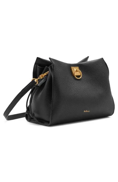 Mulberry Small Iris Top Handle Bag - Black