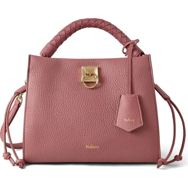Mulberry Small Iris Top Handle Bag - Pink Scrumpy
