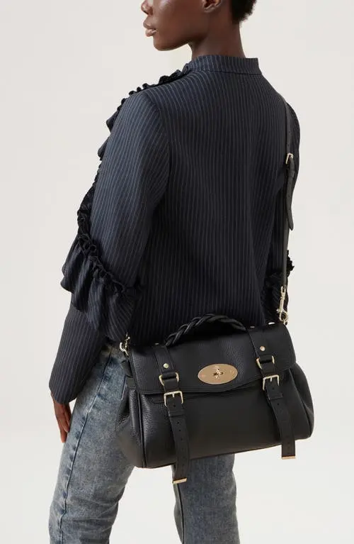 Mulberry Alexa Leather Satchel - Black