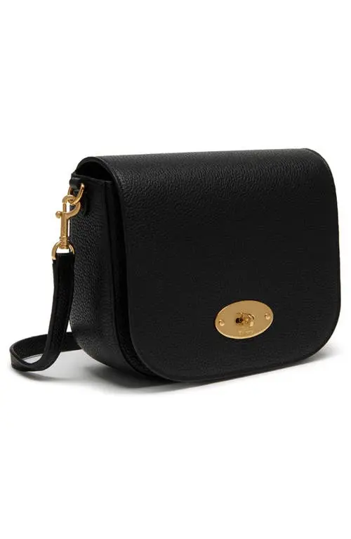 Mulberry Small Darley Leather Crossbody Bag - Black