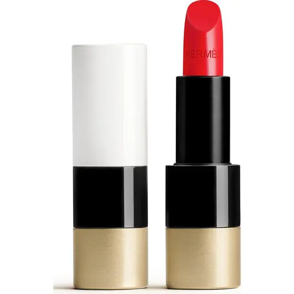 Hermès Rouge Satin Lipstick - 64 Rouge Casaque