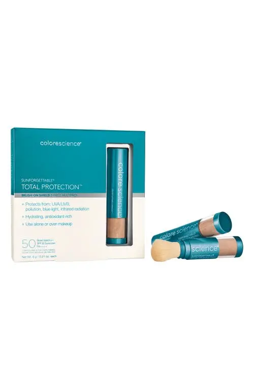 COLORESCIENCE Sunforegettable® Total Protection Brush-on Sunscreen Spf 50 - Medium