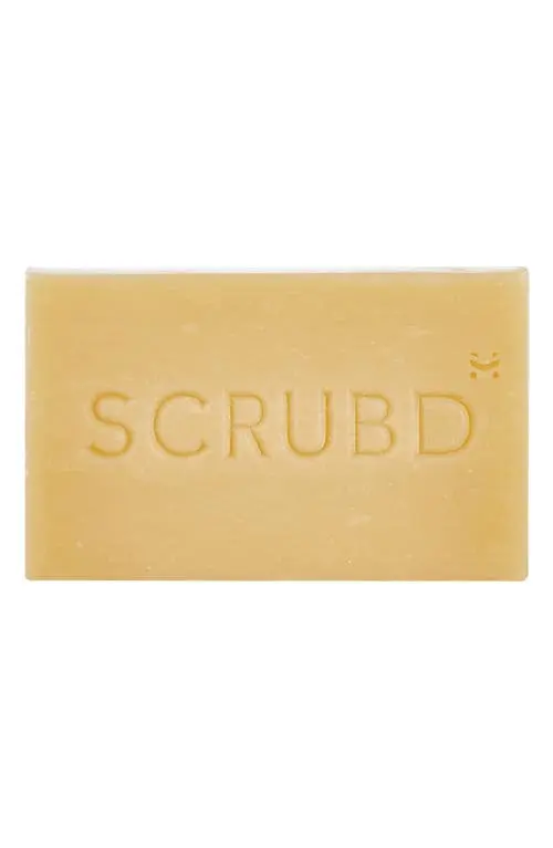 SCRUBD Lemongrass & Lime Organic Triple-milled Soap Block