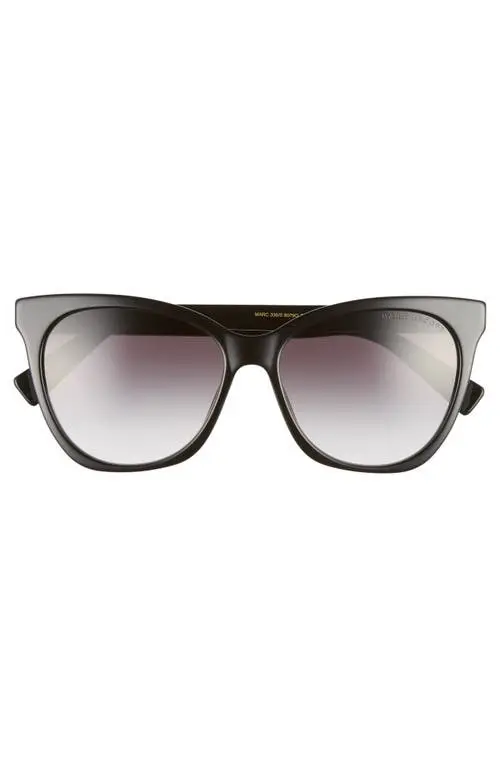 Marc Jacobs 56mm Cat Eye Sunglasses - Black