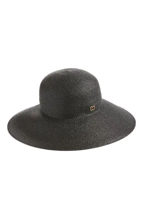 Eric Javits Hampton Squishie Sun Hat - Black