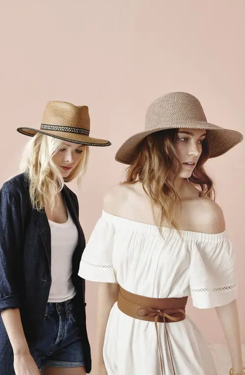 Eric Javits Hampton Squishie Sun Hat - Blush