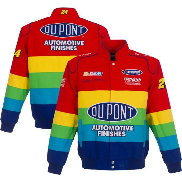 JH DESIGN Jeff Gordon Twill Uniform Full-snap Jacket
