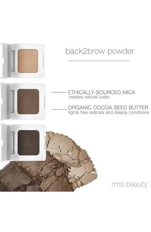 RMS BEAUTY Back2brow Brow Powder - Light
