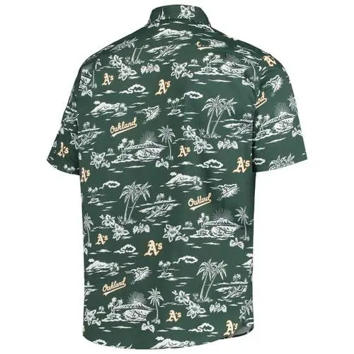 Reyn Spooner Oakland Athletics Kekai Button-down Shirt