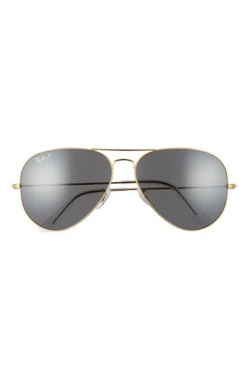 Ray-ban Original Oversize Aviator Sunglasses - Gold/black