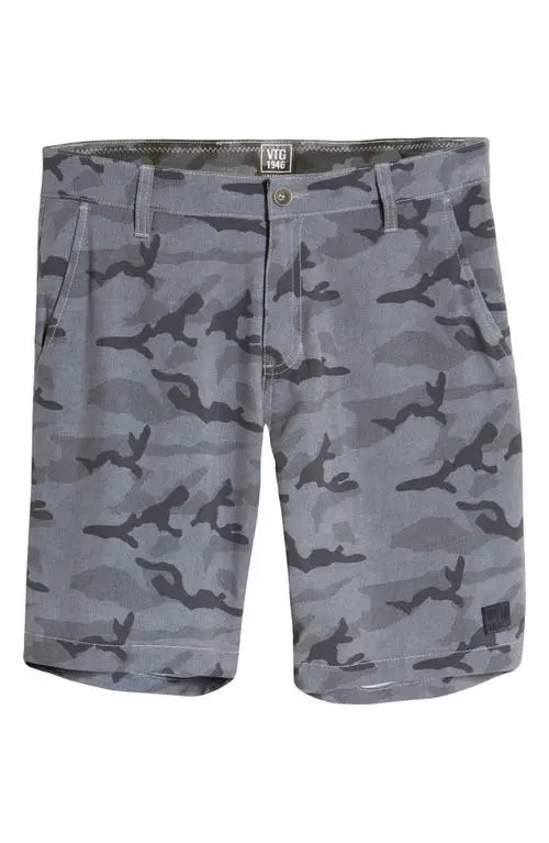 VINTAGE 1946 Camo Hybrid Flat-front Shorts