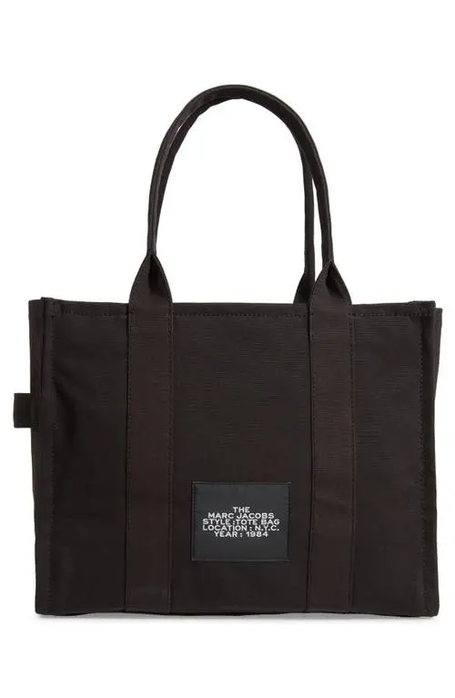 Marc Jacobs Canvas Tote - Black