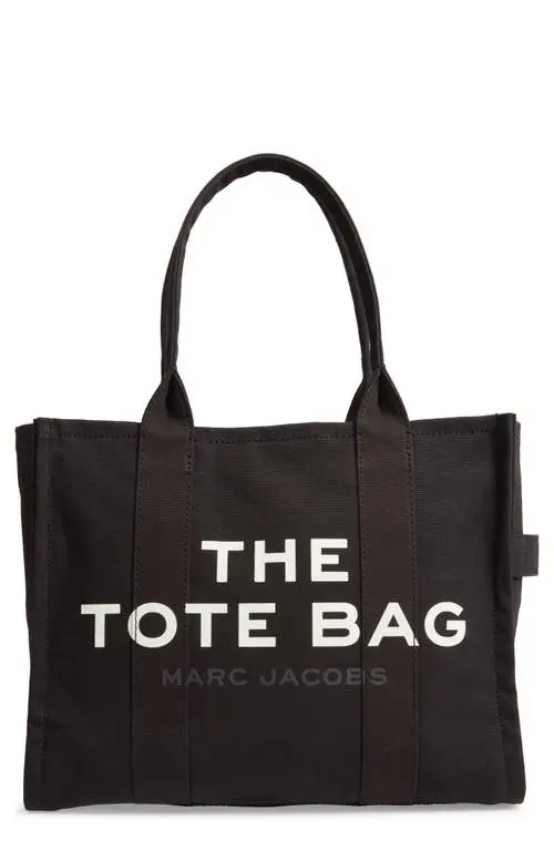 Marc Jacobs Canvas Tote - Black
