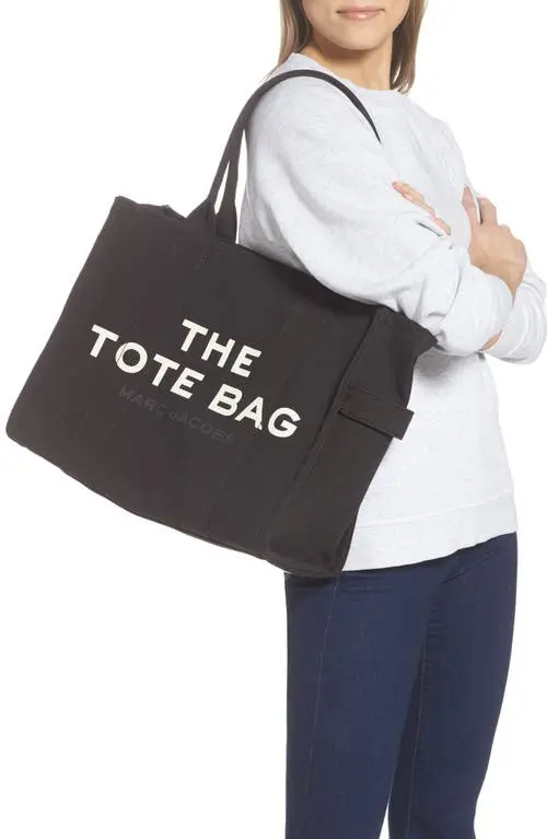 Marc Jacobs Canvas Tote - Black