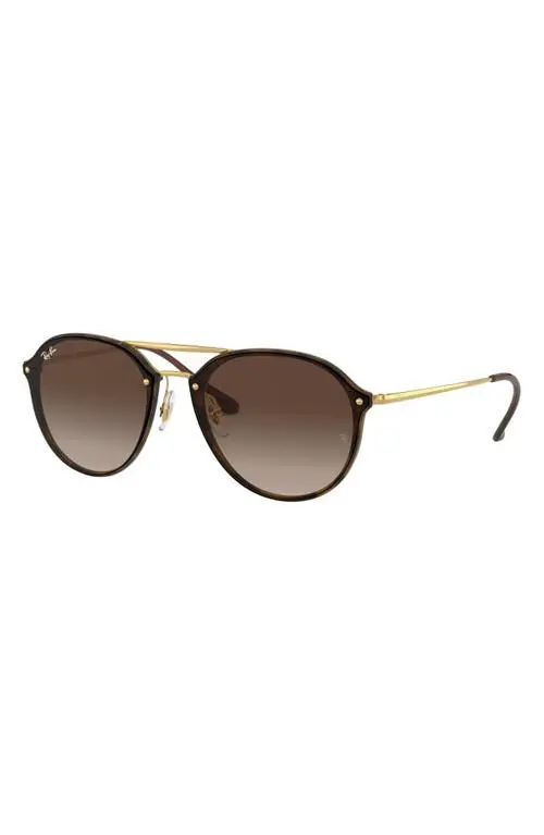 Ray-ban 62mm Gradient Aviator Sunglasses