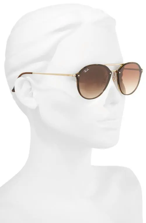 Ray-ban 62mm Gradient Aviator Sunglasses