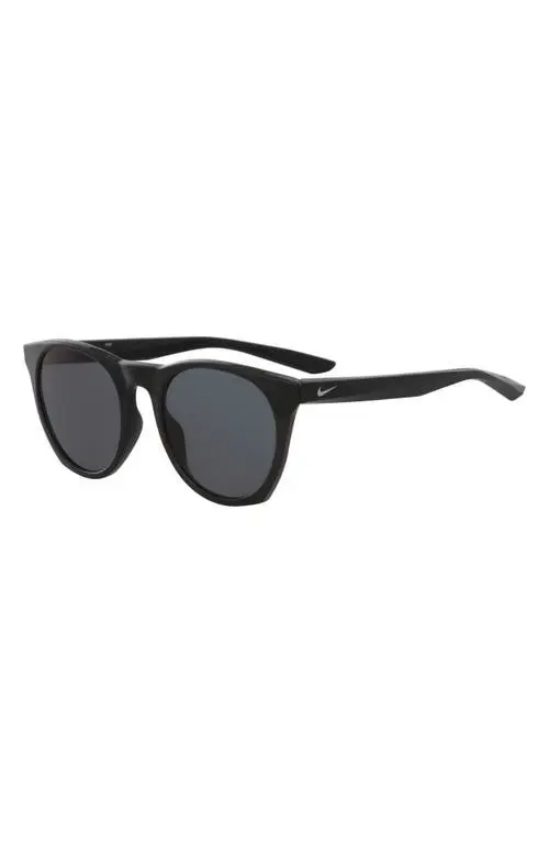 Nike Essential Horizon Sunglasses - Black/silver/polarized Grey