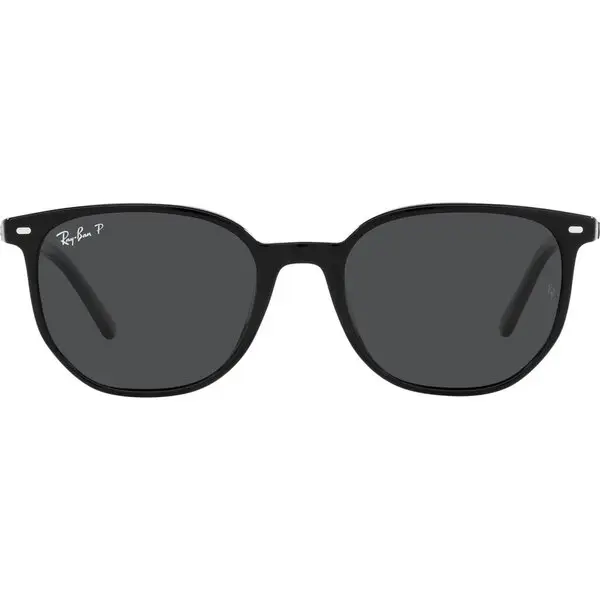 Ray-ban 54mm Polarized Square Sunglasses - Black