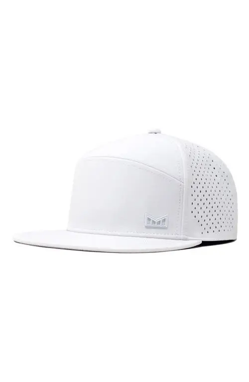 MELIN Trenches Icon Hydro Performance Cap - White/ White