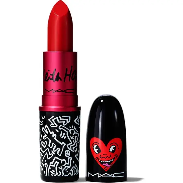 MAC COSMETICS Viva Glam X Keith Haring Matte Lipstick - Red Haring