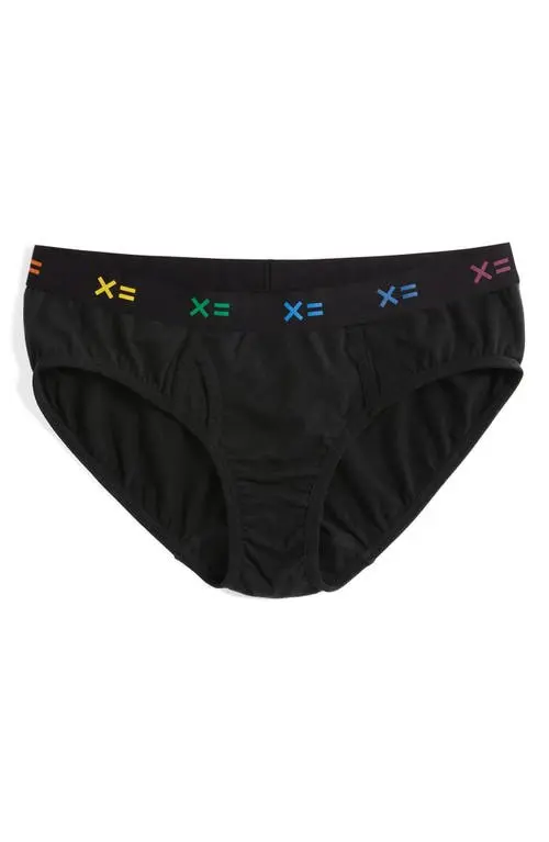 TOMBOYX Iconic Briefs - Black X Rainbow