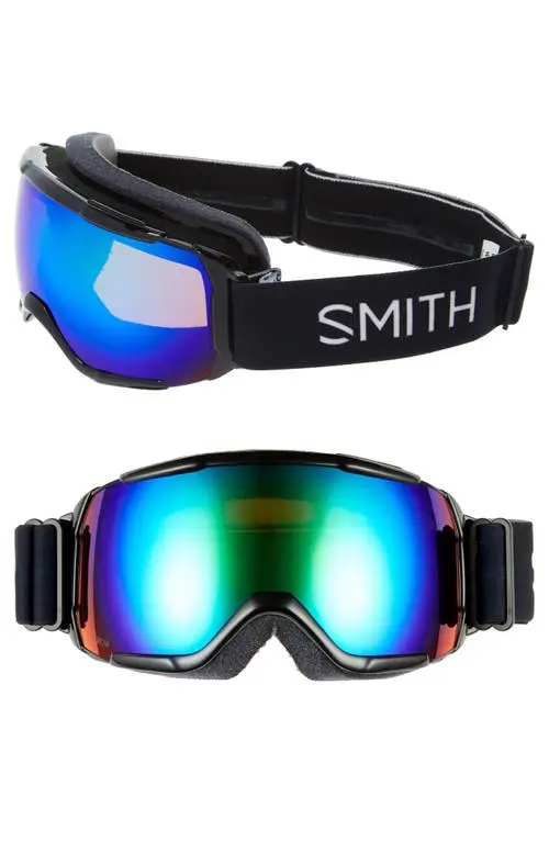 SMITH Grom Snow Goggles - Black/ Green