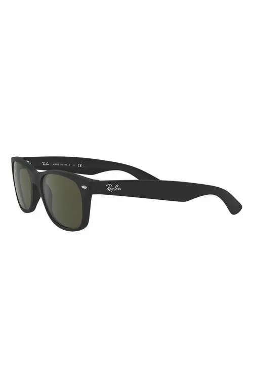 Ray-ban Wayfarer Rectangular Sunglasses - Rubber Black