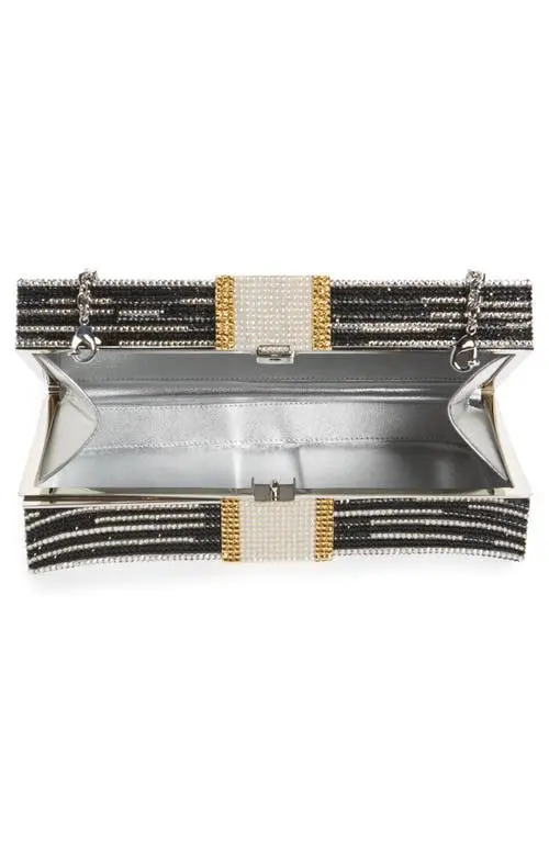 Judith Leiber Stack Of Cash Billion Crystal Embellished Clutch