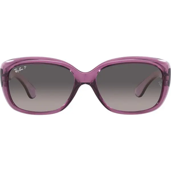 Ray-ban Jackie Ohh Polarized Cat Eye Sunglasses - Violet/grey Gradient Polar