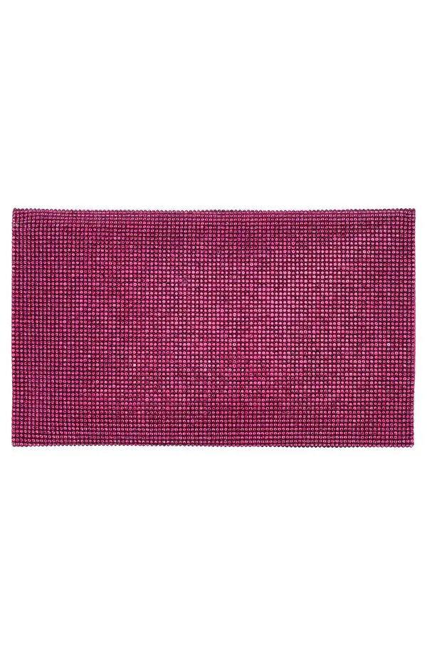 Nina Crystal Clutch - Wine