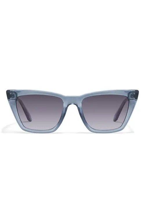 Quay Call The Shots 54mm Gradient Cat Eye Sunglasses - Pri / Smoke