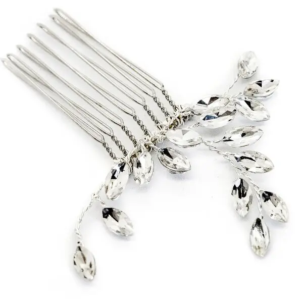 Brides & Hairpins Nicoletta Crystal Comb - Silver