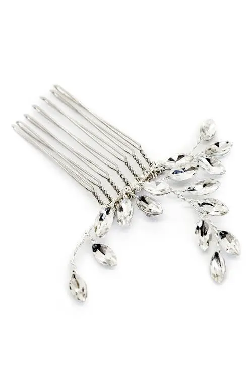 Brides & Hairpins Nicoletta Crystal Comb - Silver