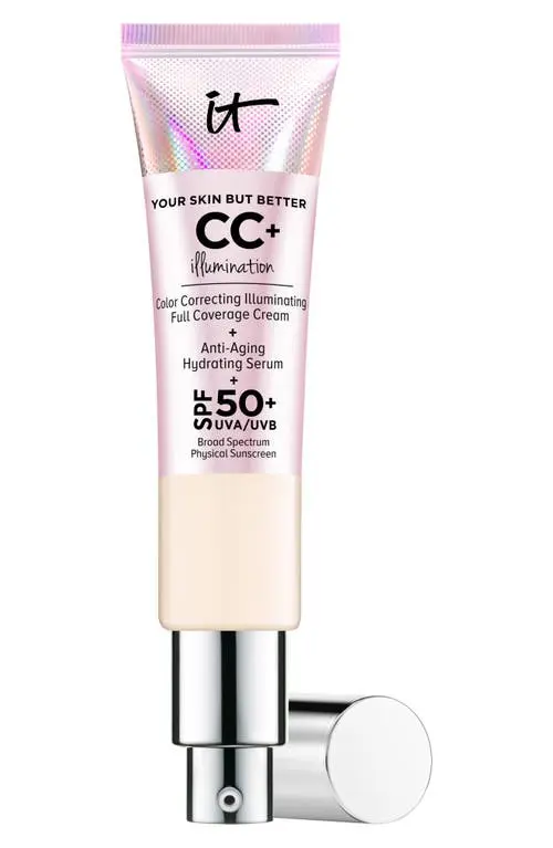 IT COSMETICS Cc+ Cream Illumination Spf 50+ Full Coverage Cream Corrector & Serum - Fair