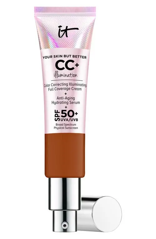 IT COSMETICS Cc+ Cream Illumination Spf 50+ Full Coverage Cream Corrector & Serum - Rich Honey