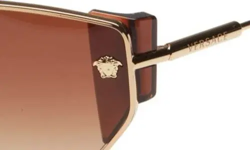 Versace Cat Eye Sunglasses - Gold